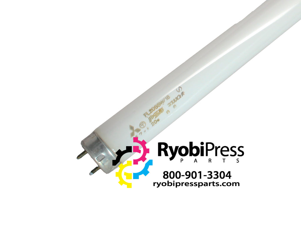 Fluorescent Light Parts Sign